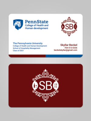 Penn State University Student business card | 45 Business Card Designs ...