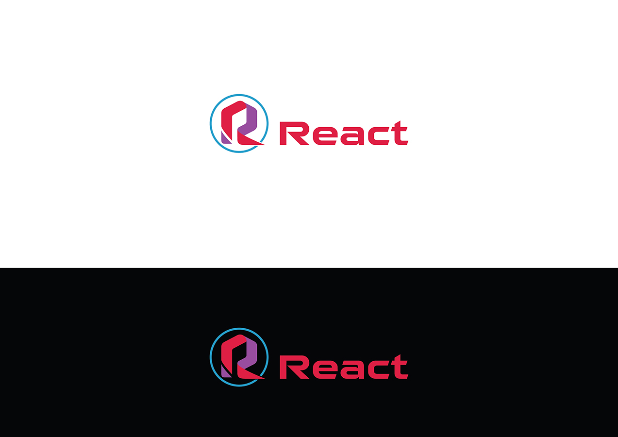 Serious, Modern, Market Research Logo Design for React by zacksaj ...