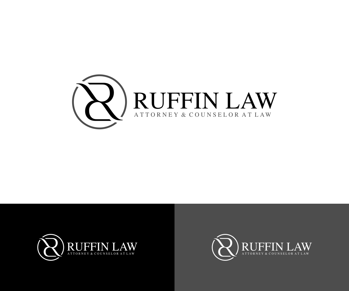 Serious, Professional, Lawyer Logo Design for Ruffin Law; Attorney ...