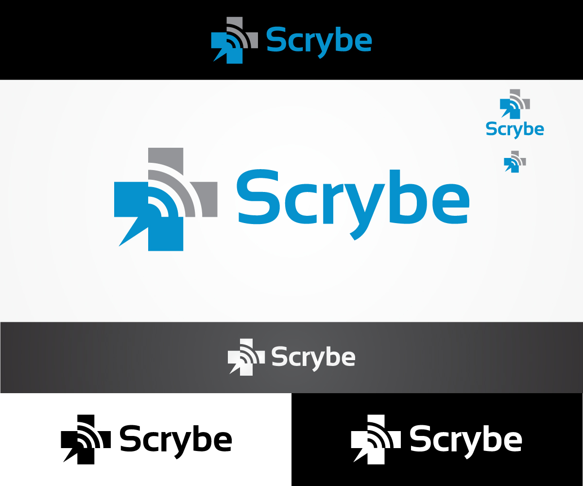 Communication Logo Design for Scrybe by sangeloenriquez | Design #16523350