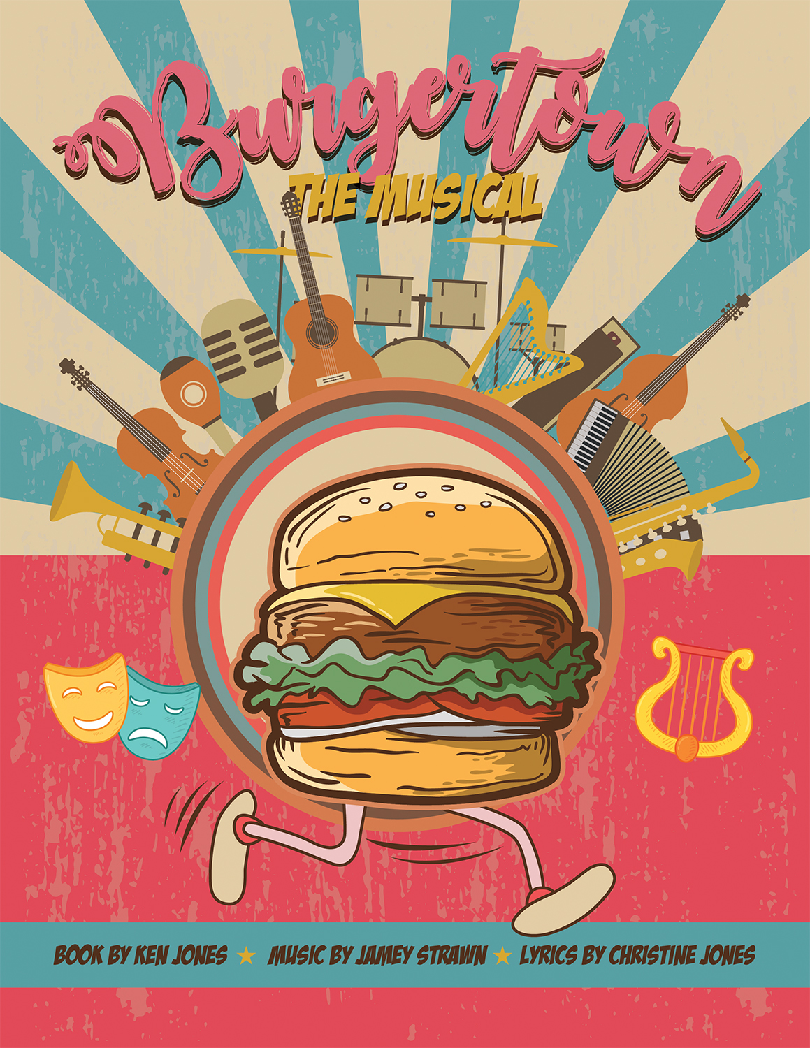 Playful, Colorful, Entertainment Industry Poster Design for Table For ...