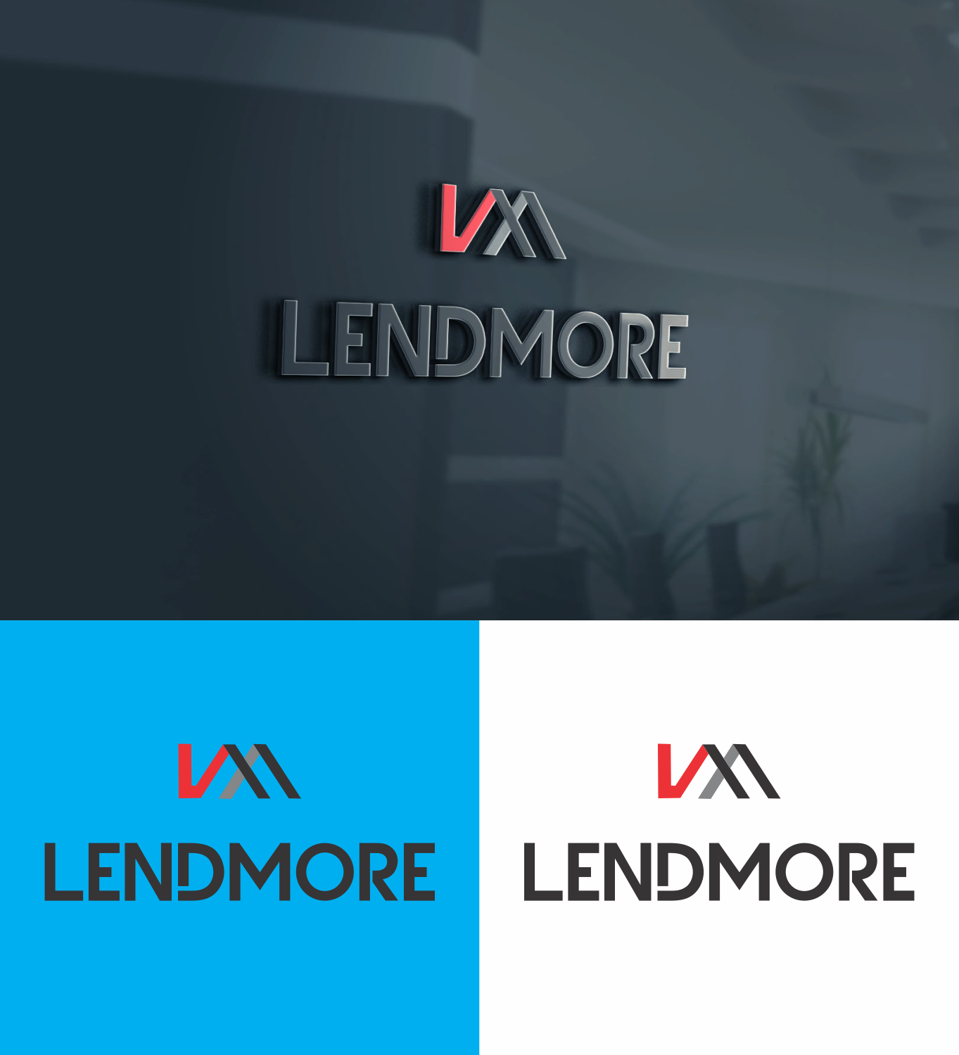 Modern, Upmarket, Mortgage Lender Logo Design for LendMore by ...