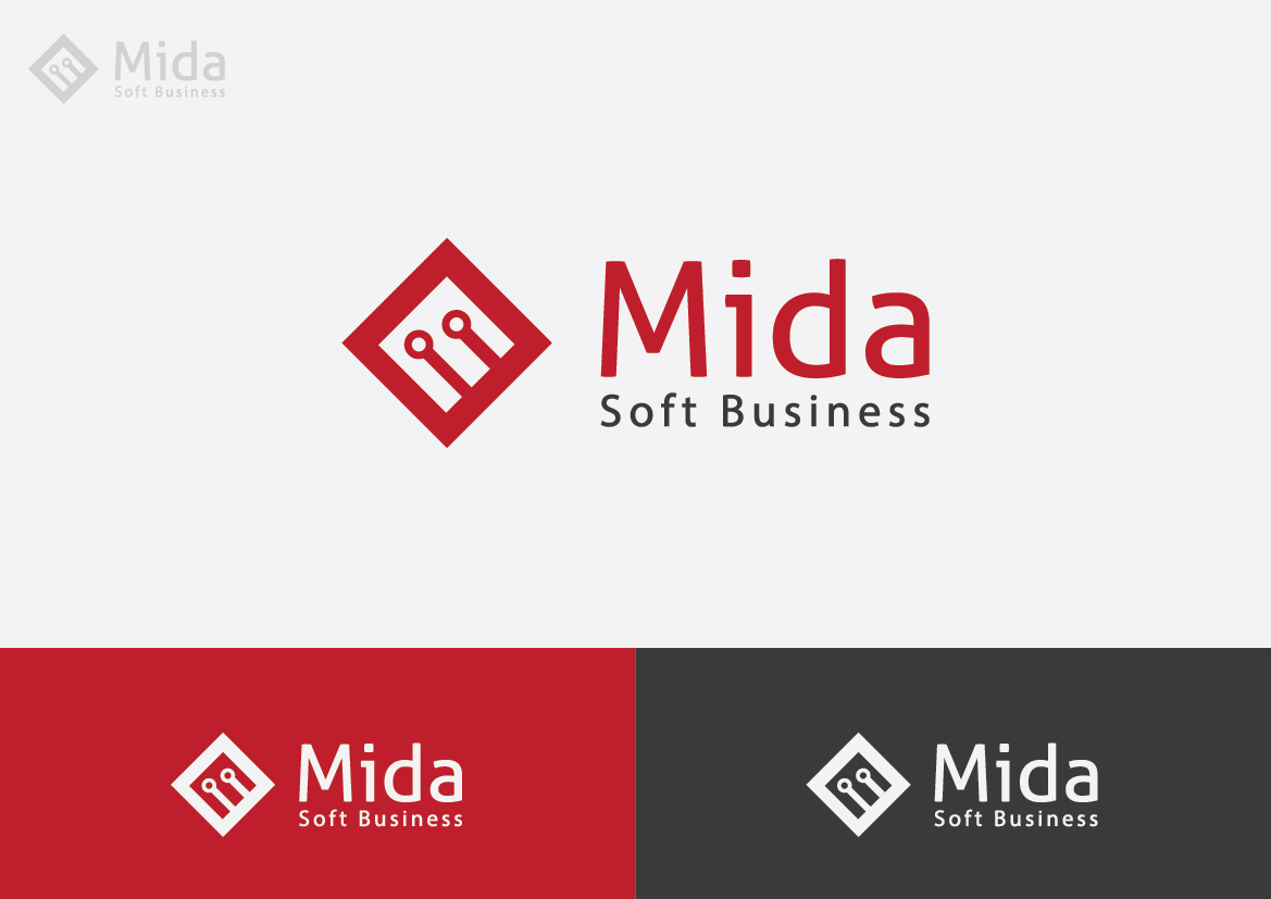 Elegant, Playful, Business Logo Design for Mida Soft Business by art by ...