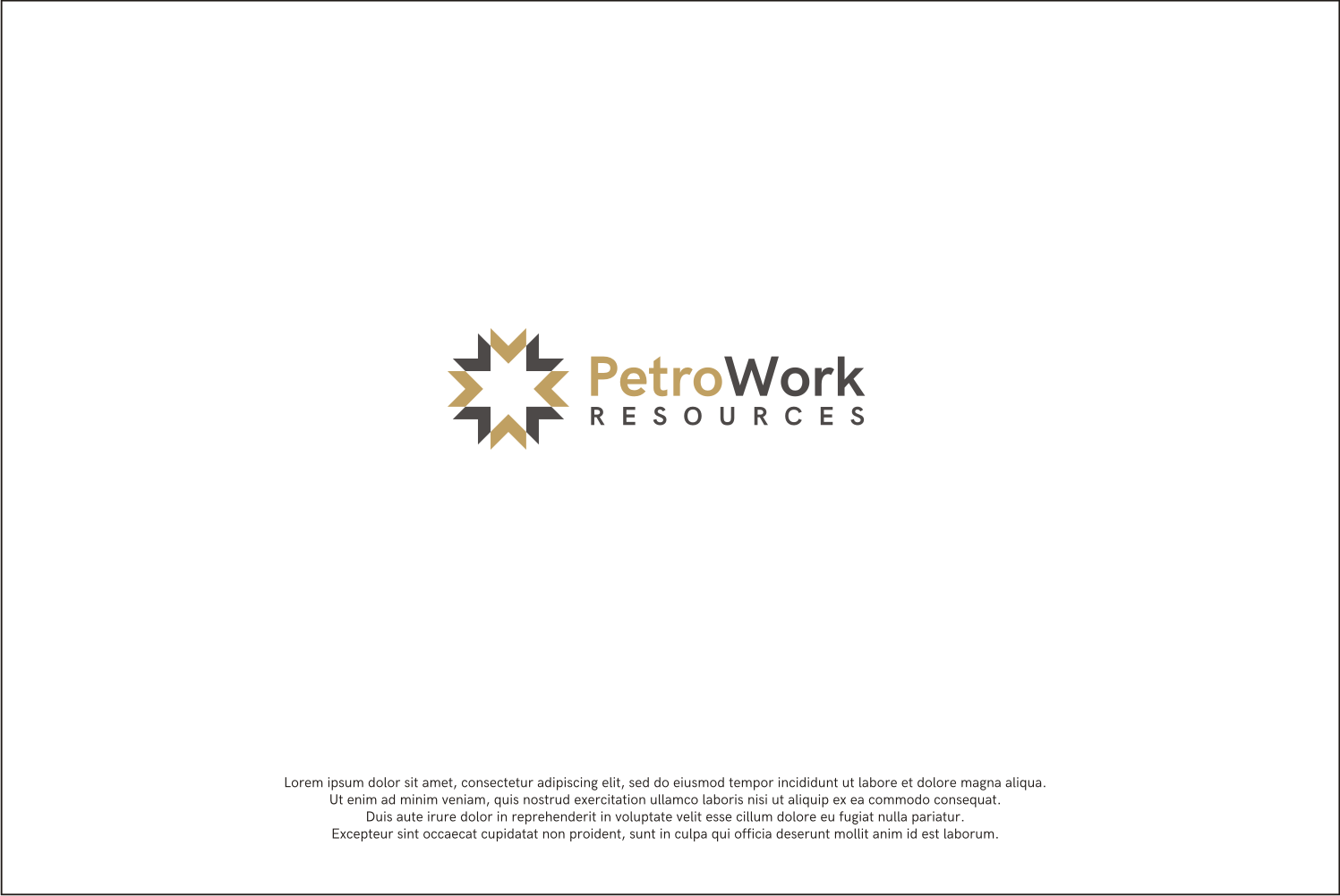 Professional, Serious, Oil And Gas Logo Design for PetroWorks Resources ...