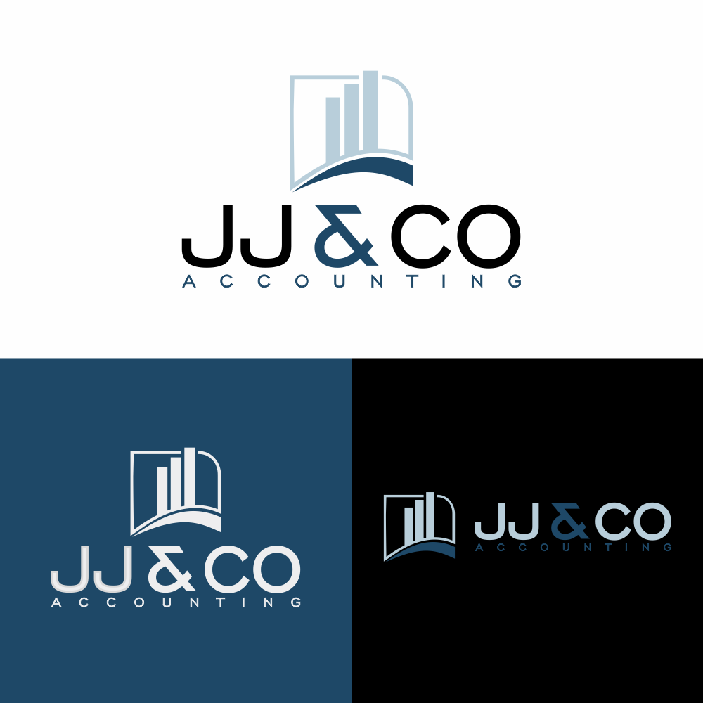 Modern, Elegant, Finance And Accounting Logo Design for JJ & Co Accounting or JJ and Co ...