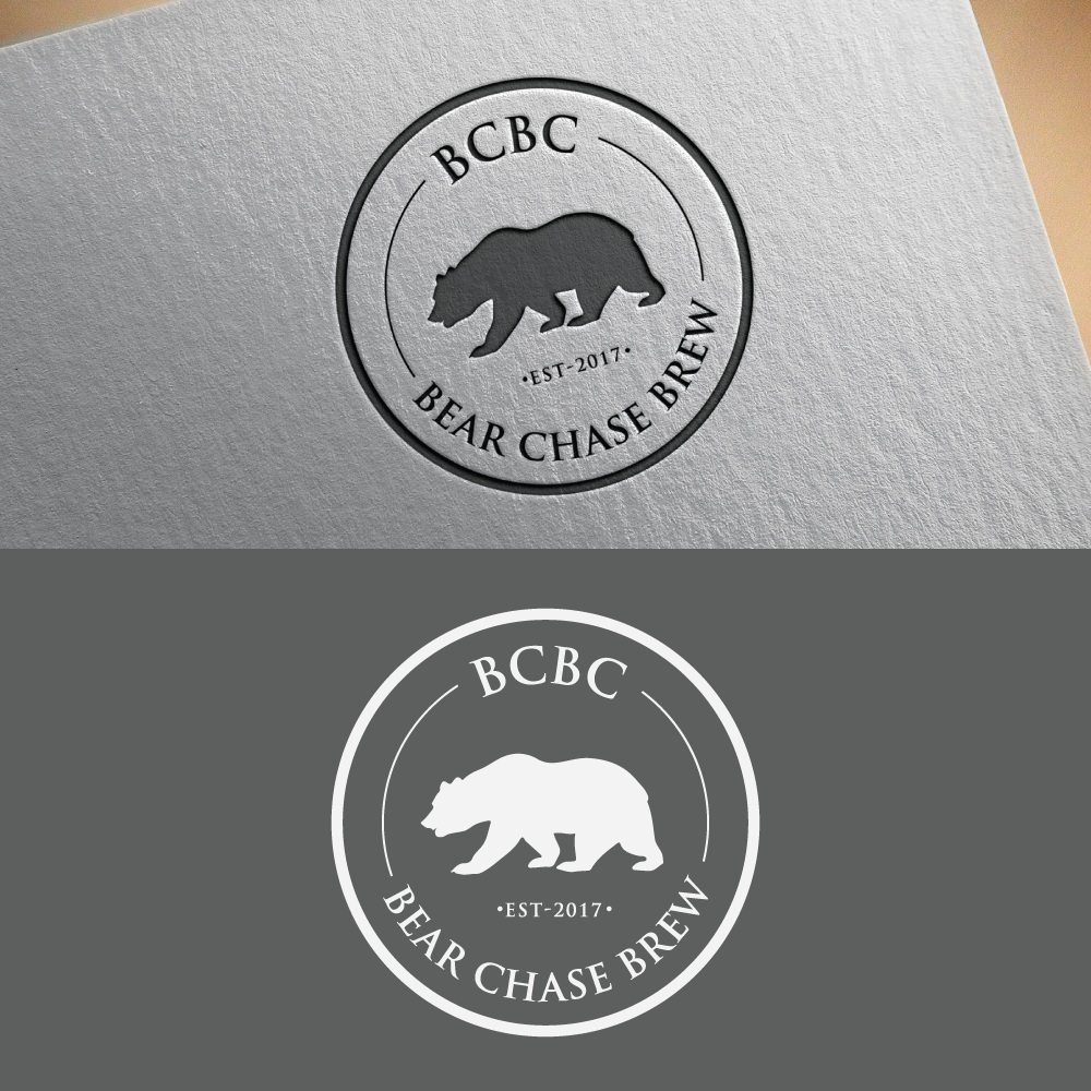 Playful, Modern, Brewery Logo Design for Bear Chase Brewing Company, Or ...
