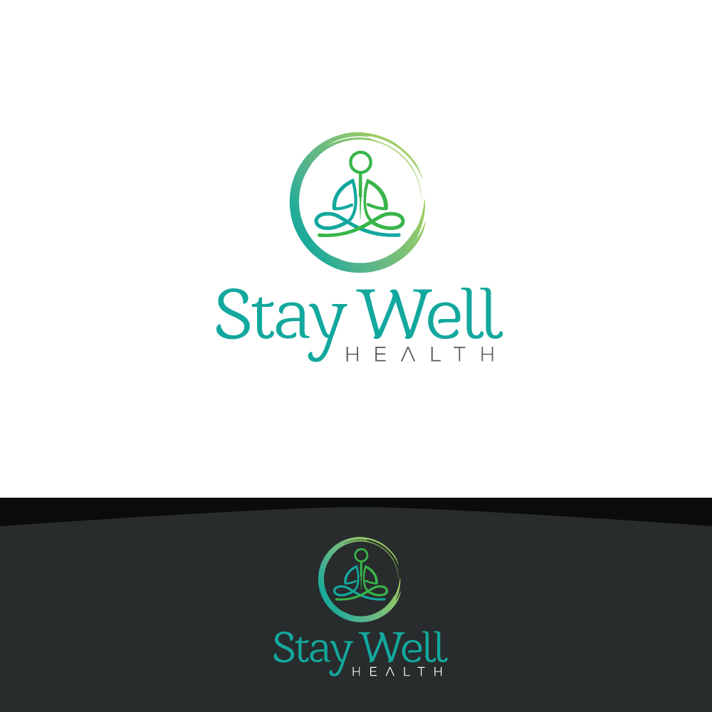 Upmarket, Elegant, Health And Wellness Logo Design for Stay Well Health ...