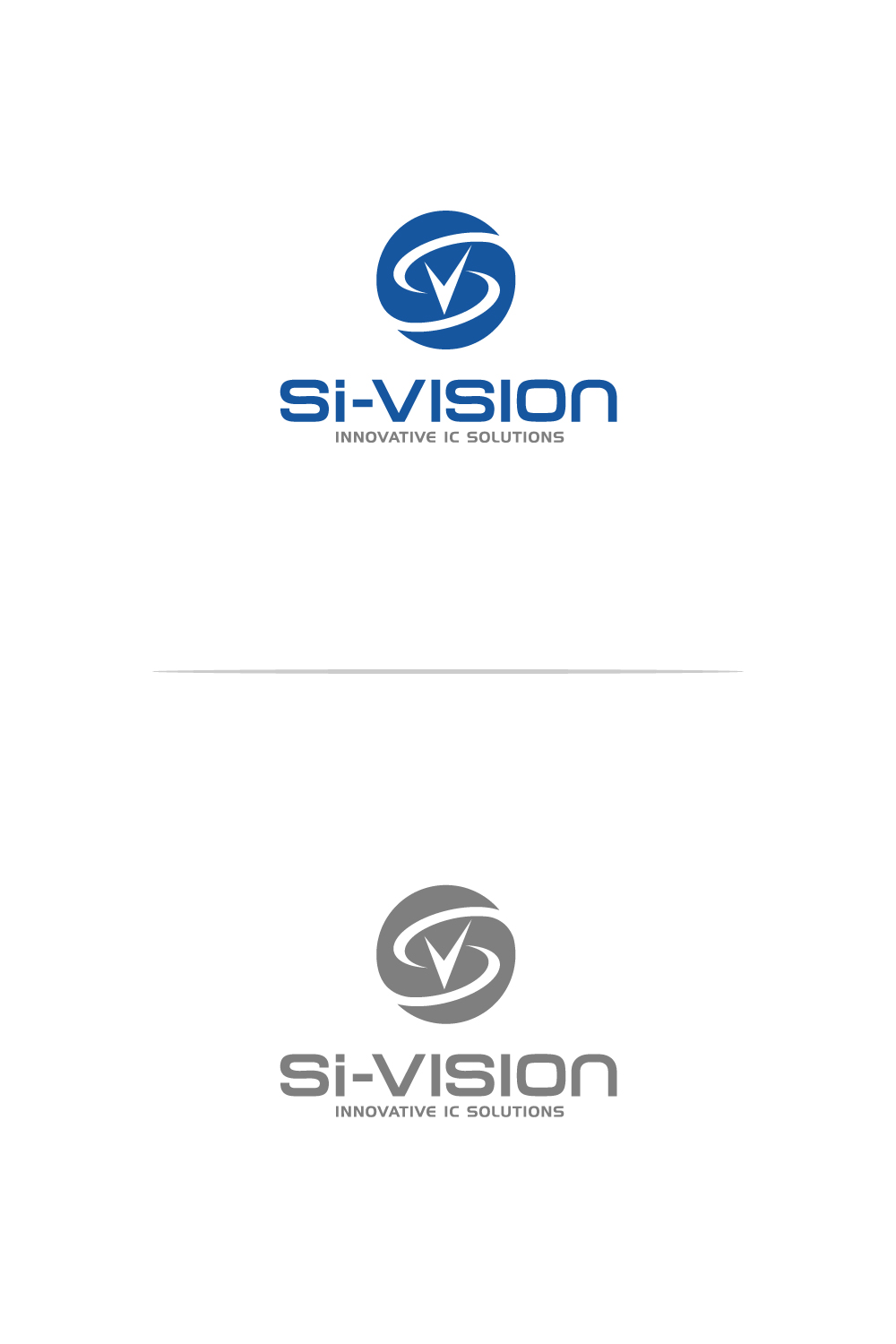 Elegant, Playful, It Company Logo Design for Si Vision (Innovative IC ...