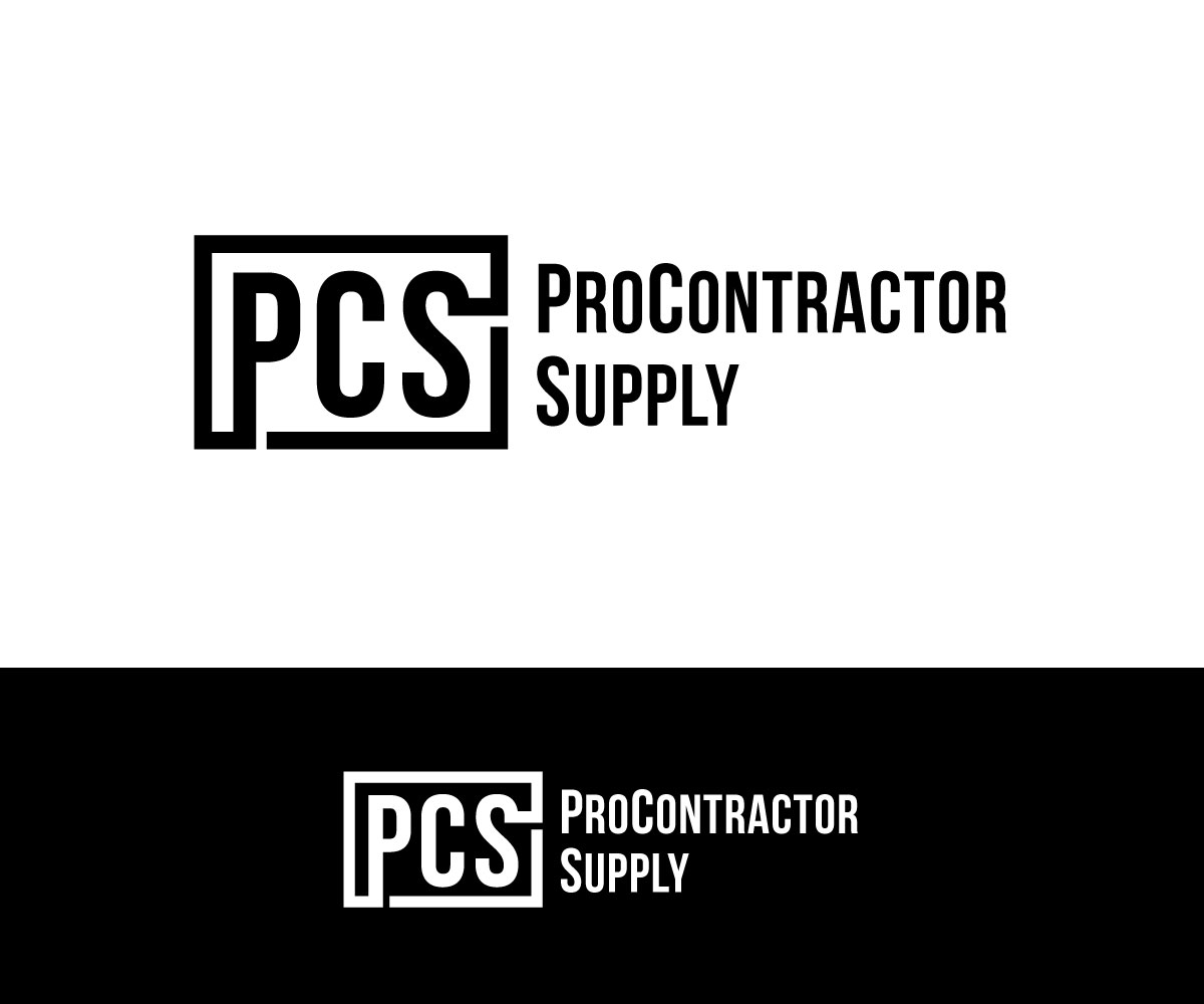 Masculine, Professional, Construction Logo Design for PCS by sonym ...