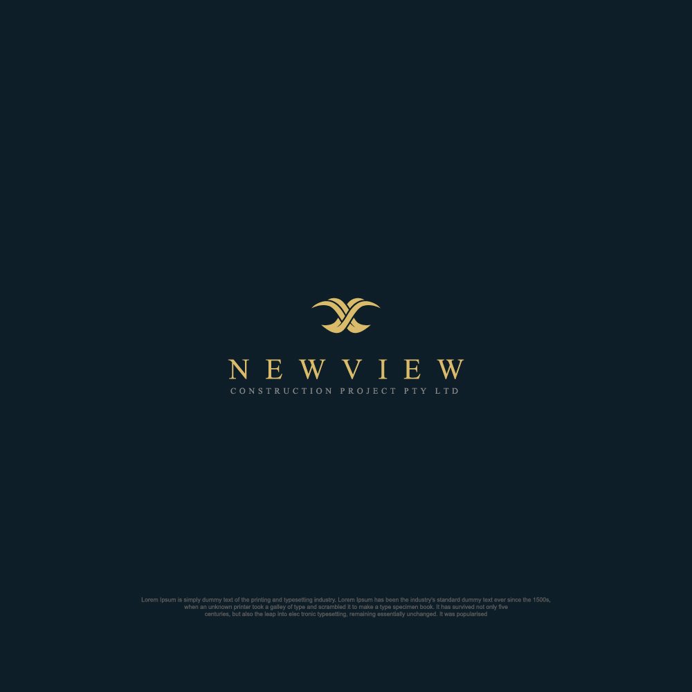 Modern, Professional, Construction Logo Design for Newview Construction ...