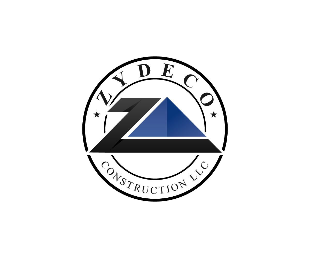 Elegant, Playful, Construction Logo Design for Zydeco Construction LLC ...