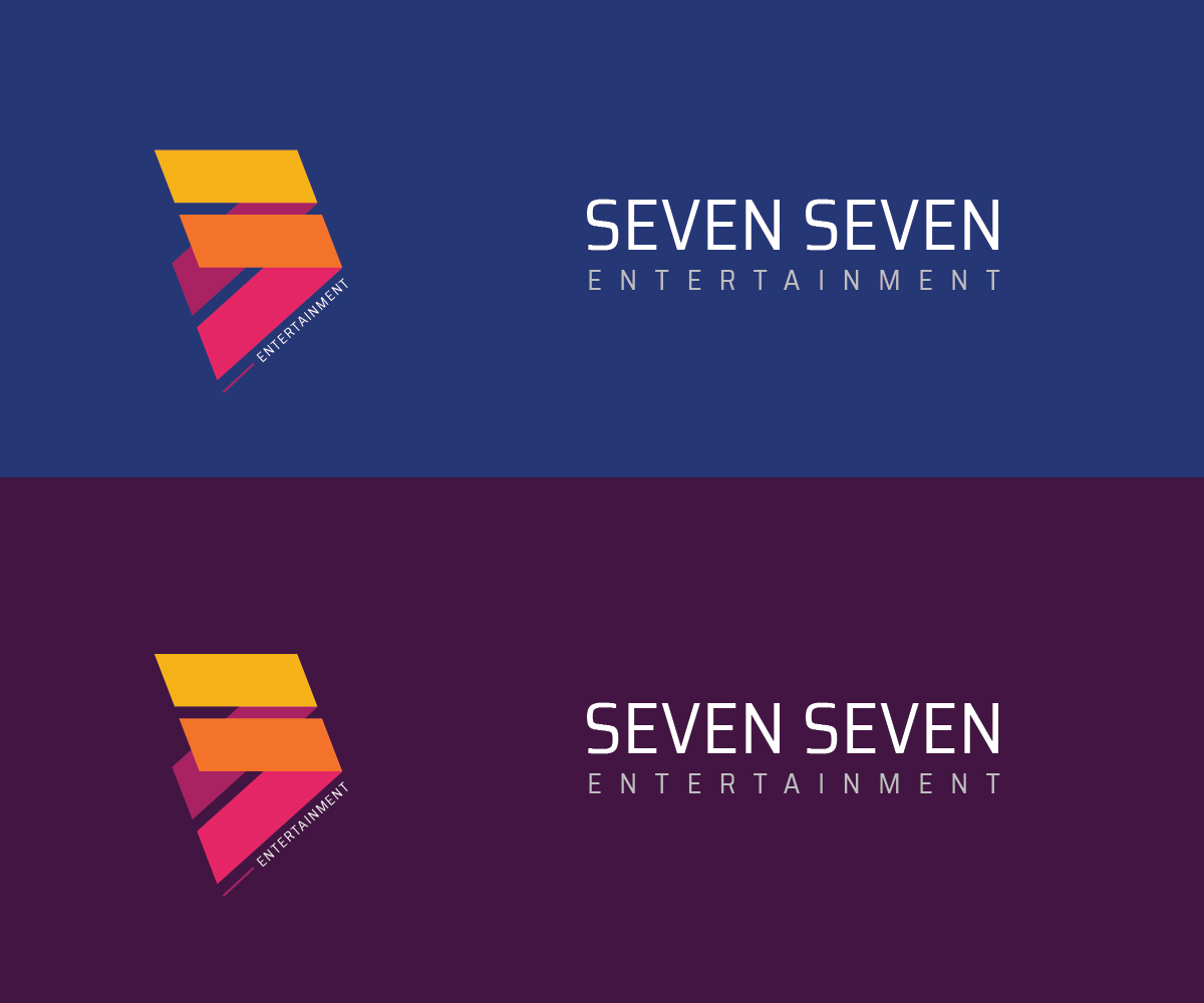 Elegant, Playful, It Company Logo Design for Seven Seven Entertainment ...