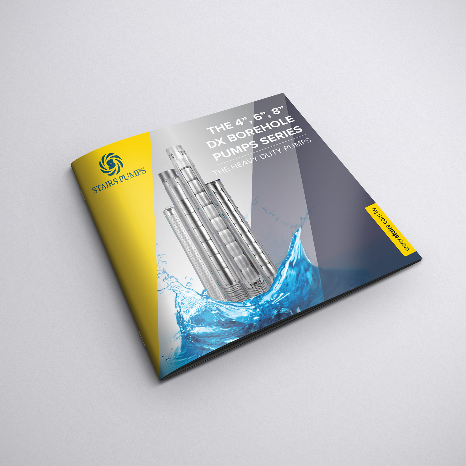 Elegant, Serious, Work Catalogue Design for Dynatech Pumps by ESolz ...
