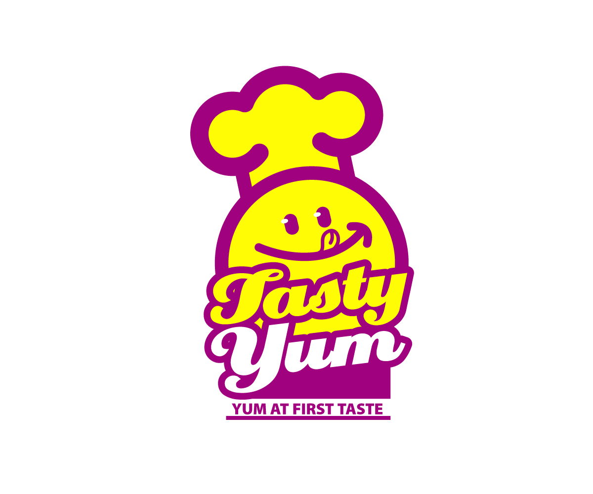 Playful, Modern, Food Production Logo Design for Tasty Yum | Yum at ...