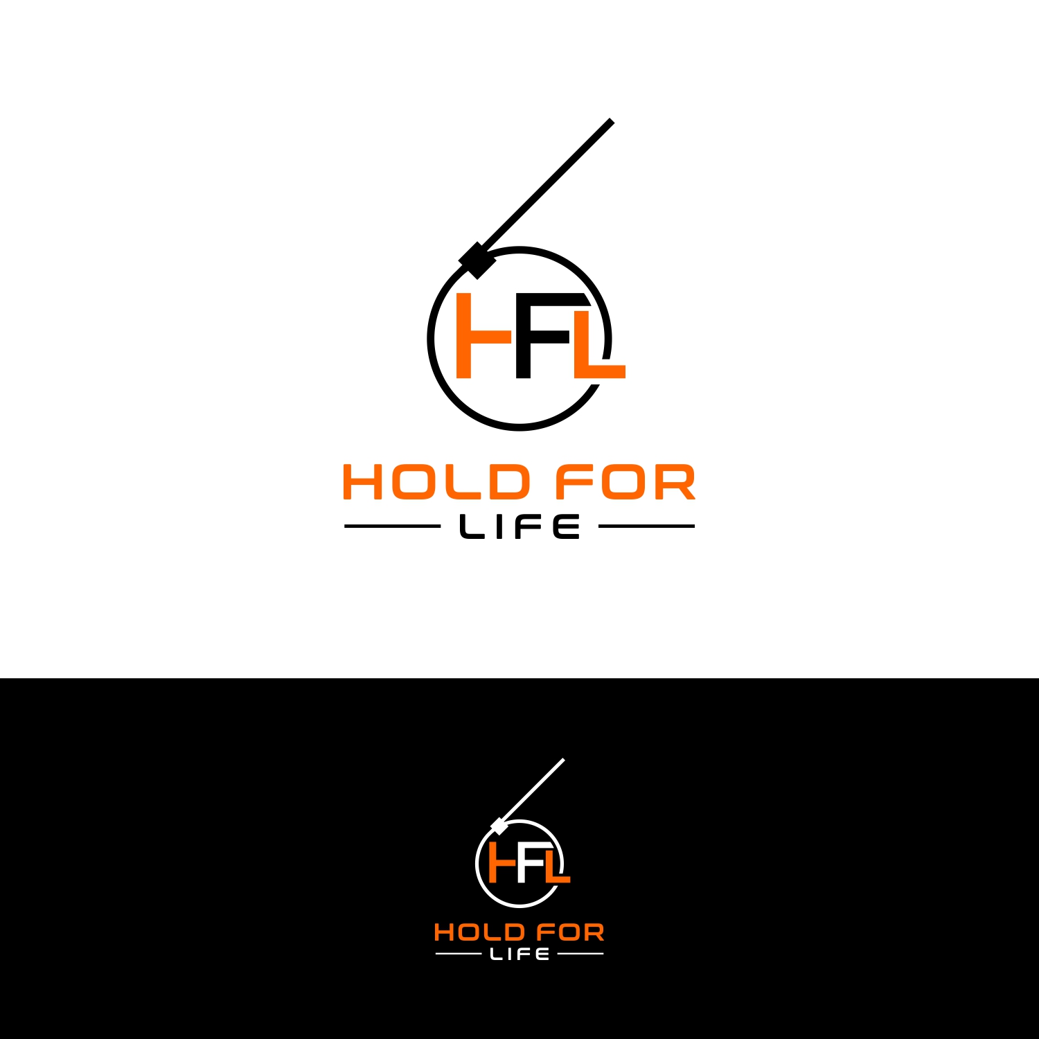 Logo Design for HFL or and Hold For Life by Well Being | Design #16613486
