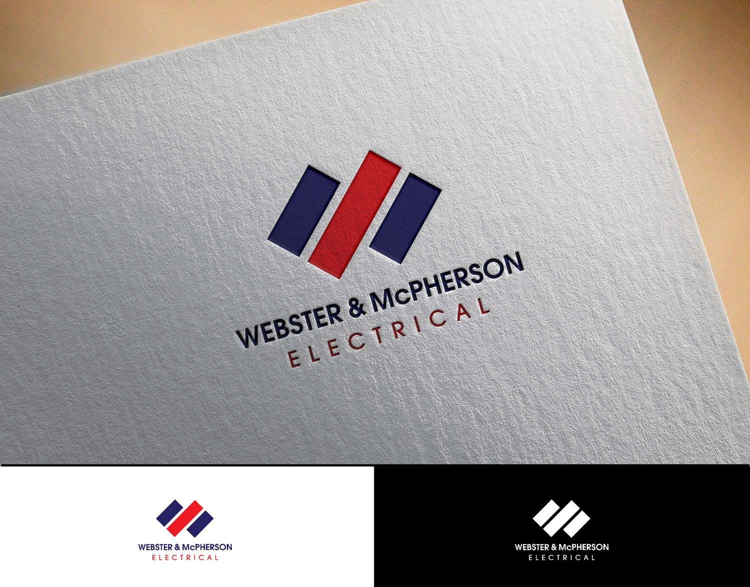 Professional, Masculine, Electrician Logo Design for Webster ...
