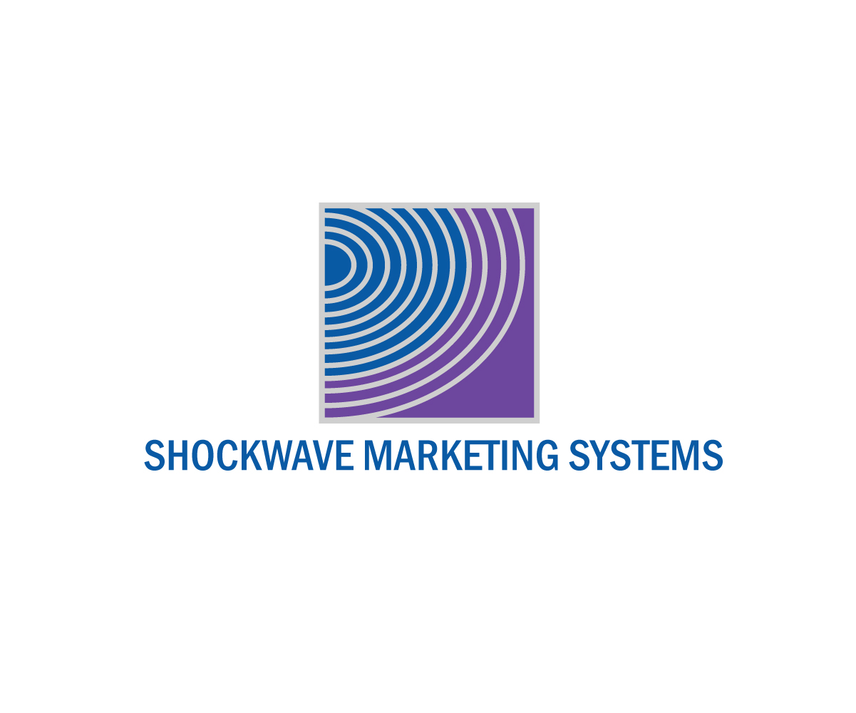 Modern, Bold, Marketing Logo Design for Shockwave Marketing Systems by ...