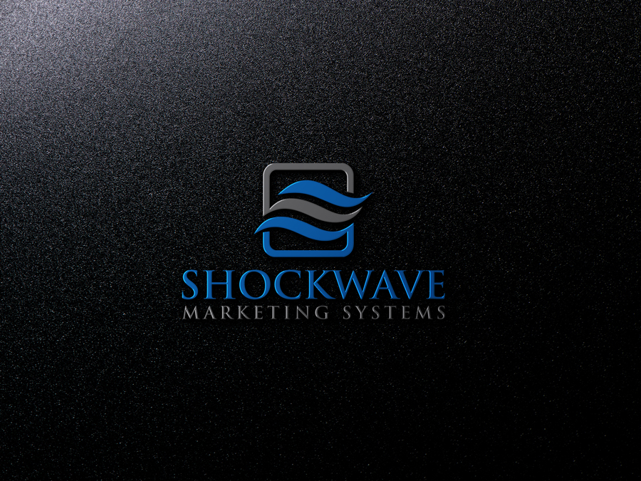 Modern, Bold, Marketing Logo Design for Shockwave Marketing Systems by ...