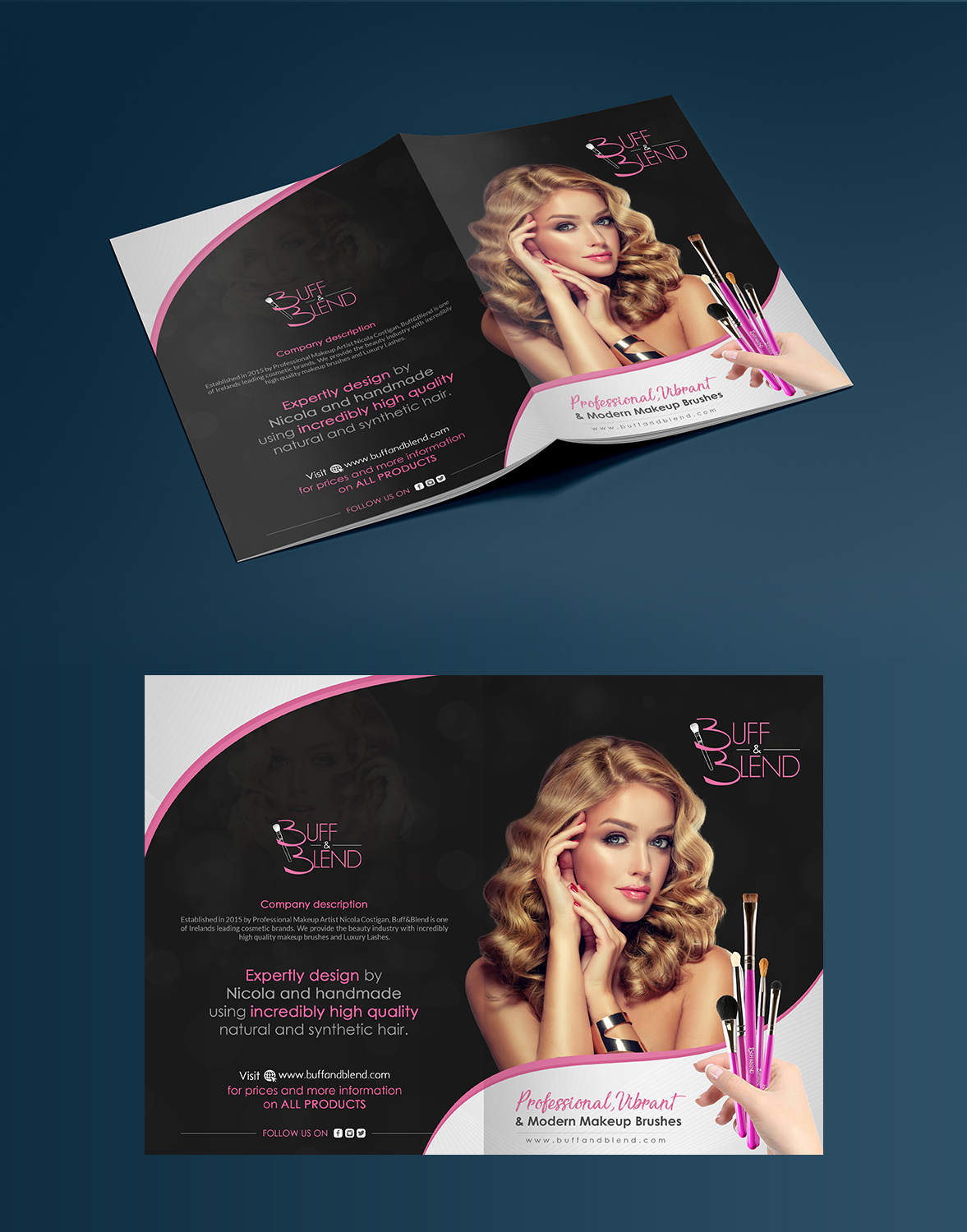 Makeup Artist Brochure Design Mugeek Vidalondon
