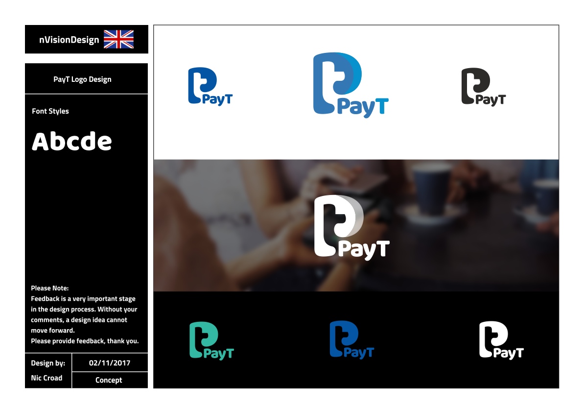 Modern, Bold, Software Logo Design for PAYT or PayT by nvisiondesign.co ...