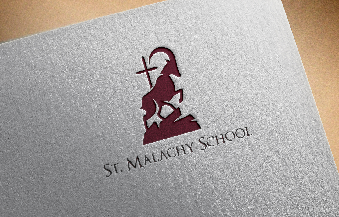 Elegant, Playful, School Logo Design for St. Malachy School by B.Tibéri ...