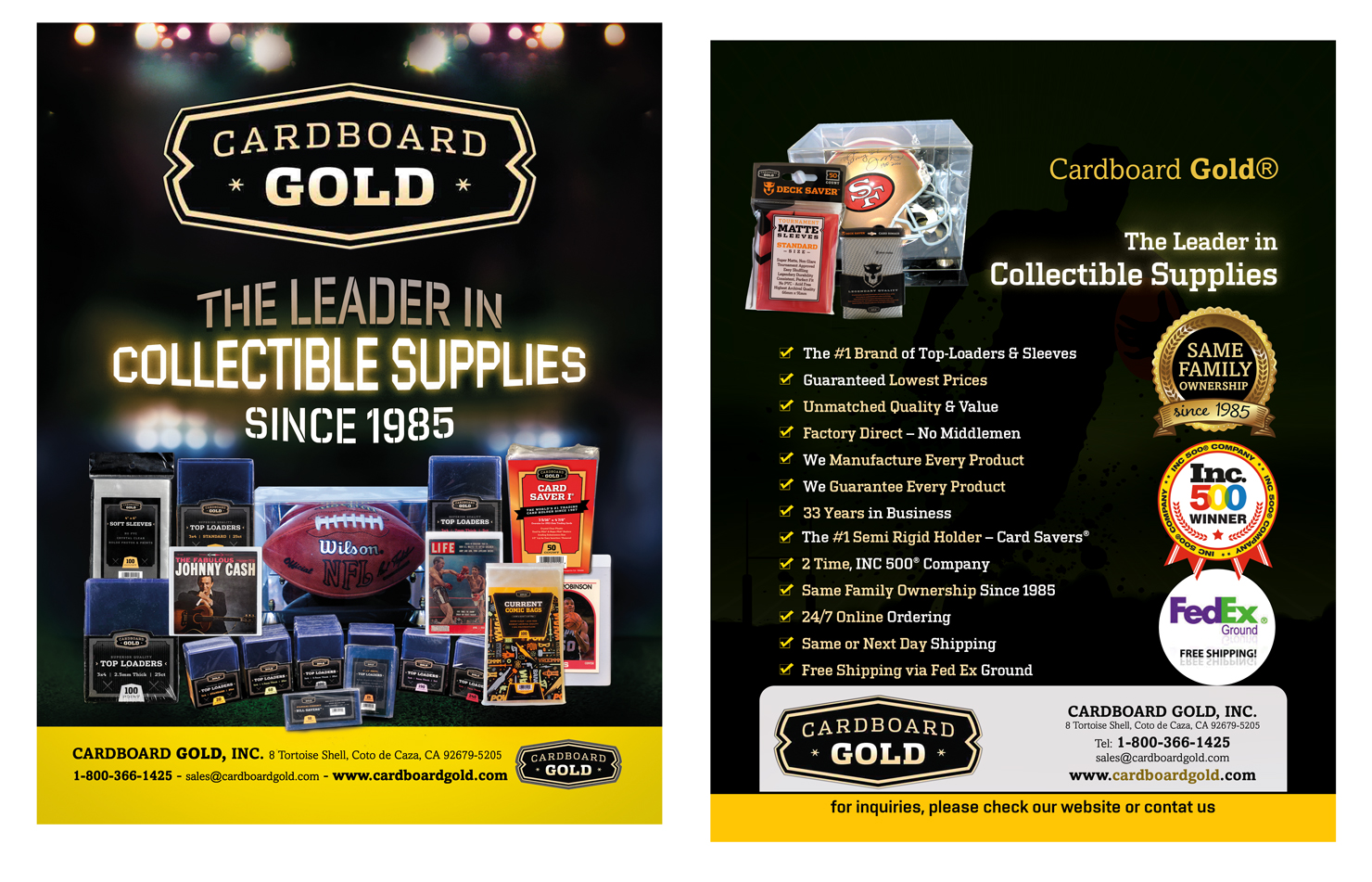 Professional, Masculine, It Company Flyer Design for Cardboard+Gold%2C ...