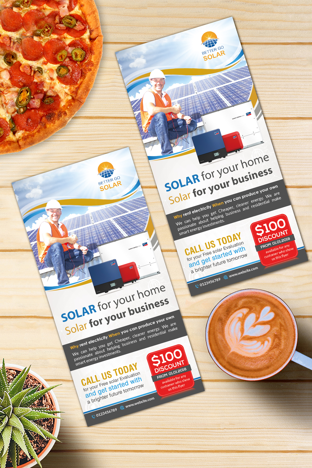 It Company Flyer Design for a Company by debdesign | Design #16685905