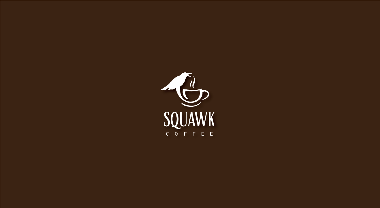 Moderno, Atrevido, Coffee Shop Diseño de Logo for Squawk Coffee por ...