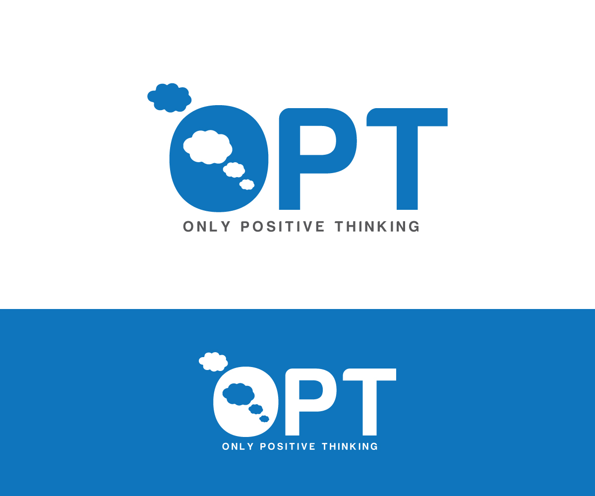 Bold, Playful, Merchandise Logo Design for OPT, Only Positive Thinking ...