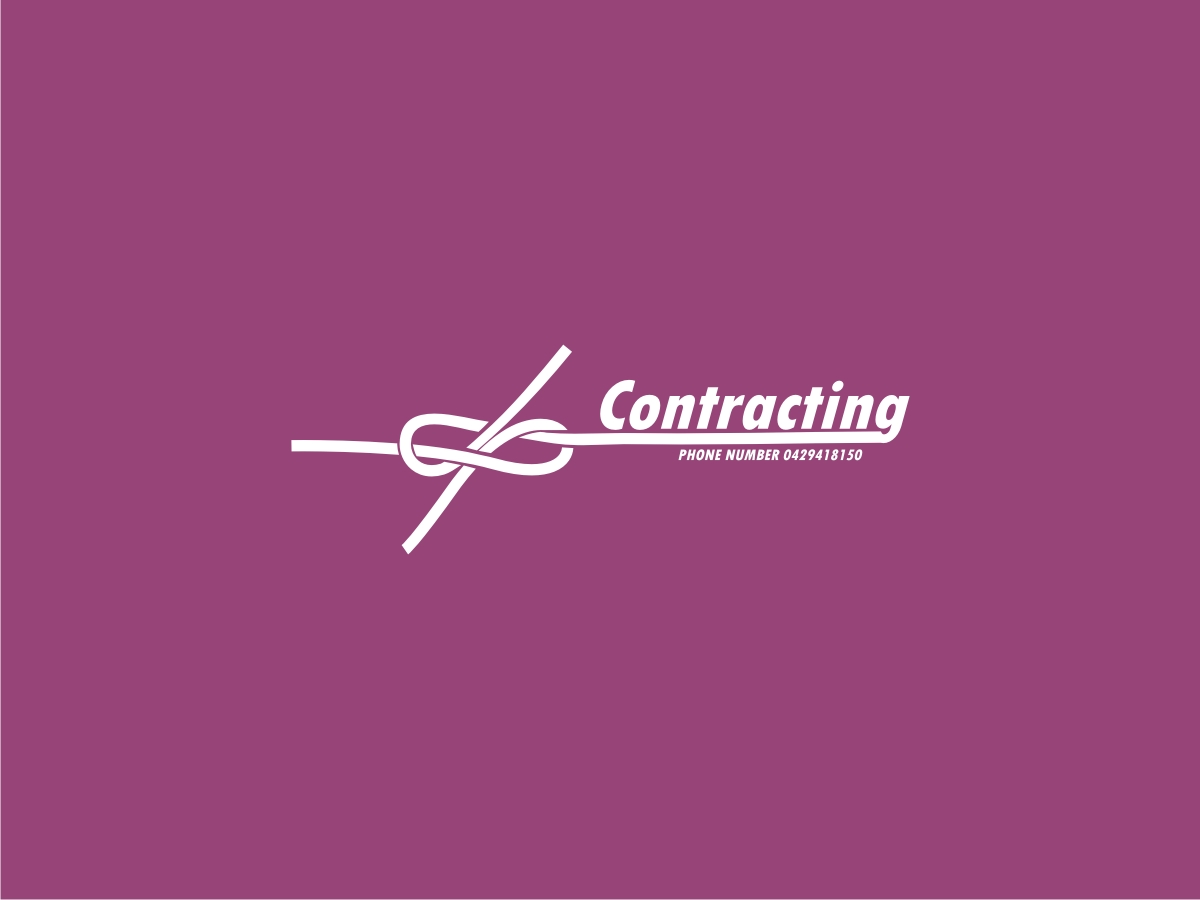 Bold, Modern, Contracting Logo Design for a picture of a figure eight ...