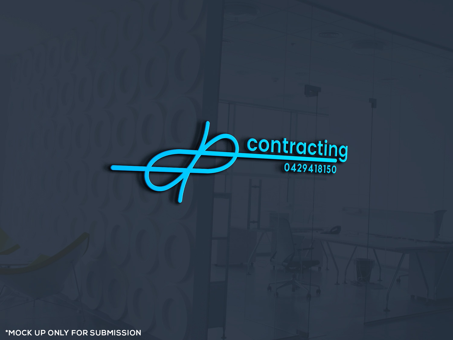 Bold, Modern, Contracting Logo Design for a picture of a figure eight ...