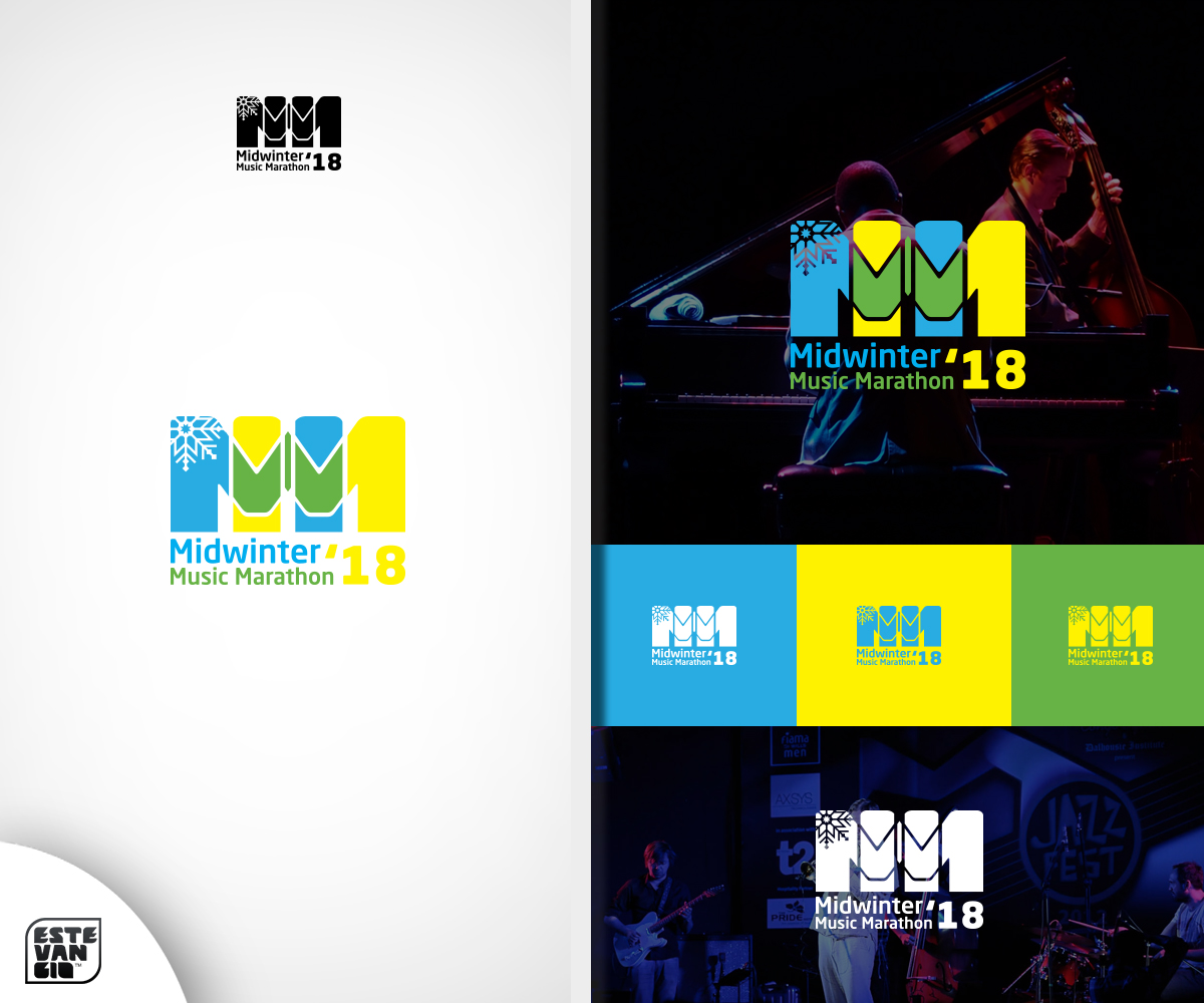 Logo Design for Midwinter Music Marathon by estevangio | Design #16681275
