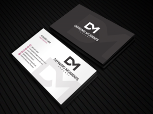 Defining Moments Podcast Business Card Design | 146 Business Card ...