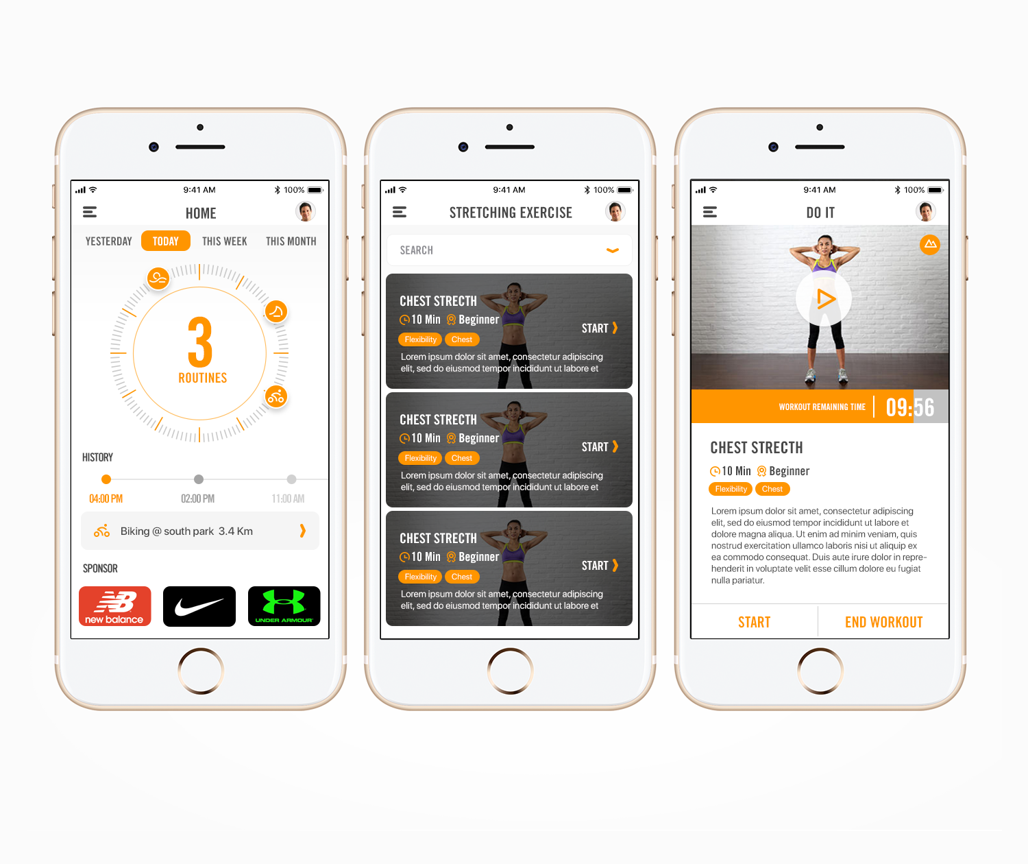 Modern, Bold App Design for IronTraveler by mxv.design | Design #16688342