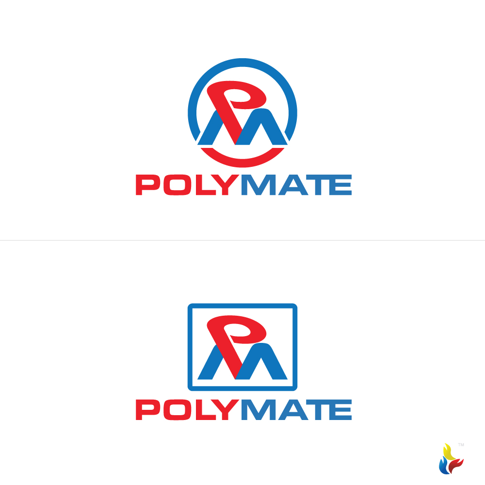 Masculine, Professional, It Company Logo Design for Polymate, Stainless ...