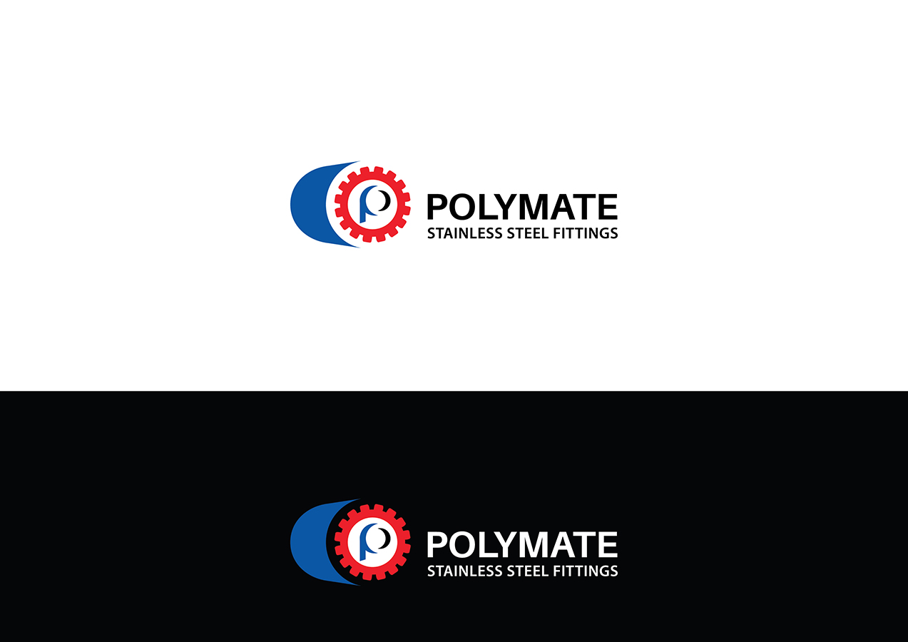 Masculine, Professional, It Company Logo Design for Polymate, Stainless ...