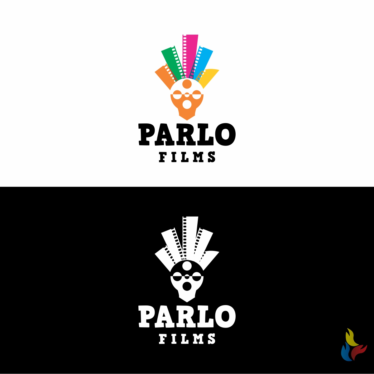 Playful, Modern, Film Production Logo Design for Parlo Films by ...