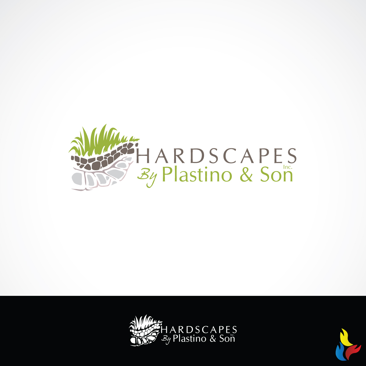 Serious, Modern, It Company Logo Design for Hardscapes By Plastino ...