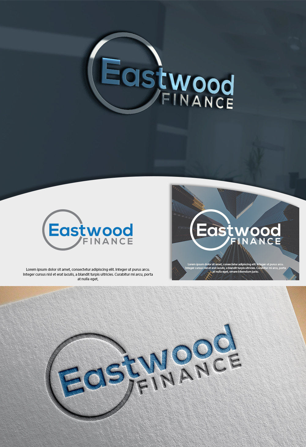 Finance Logo Design for Eastwood Finance by InkForge Studio | Design ...
