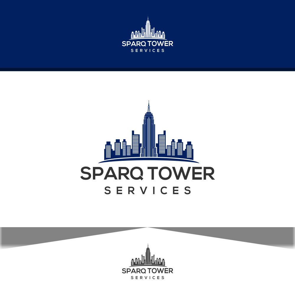 Bold, Serious, Wireless Communication Logo Design for Sparq Tower ...