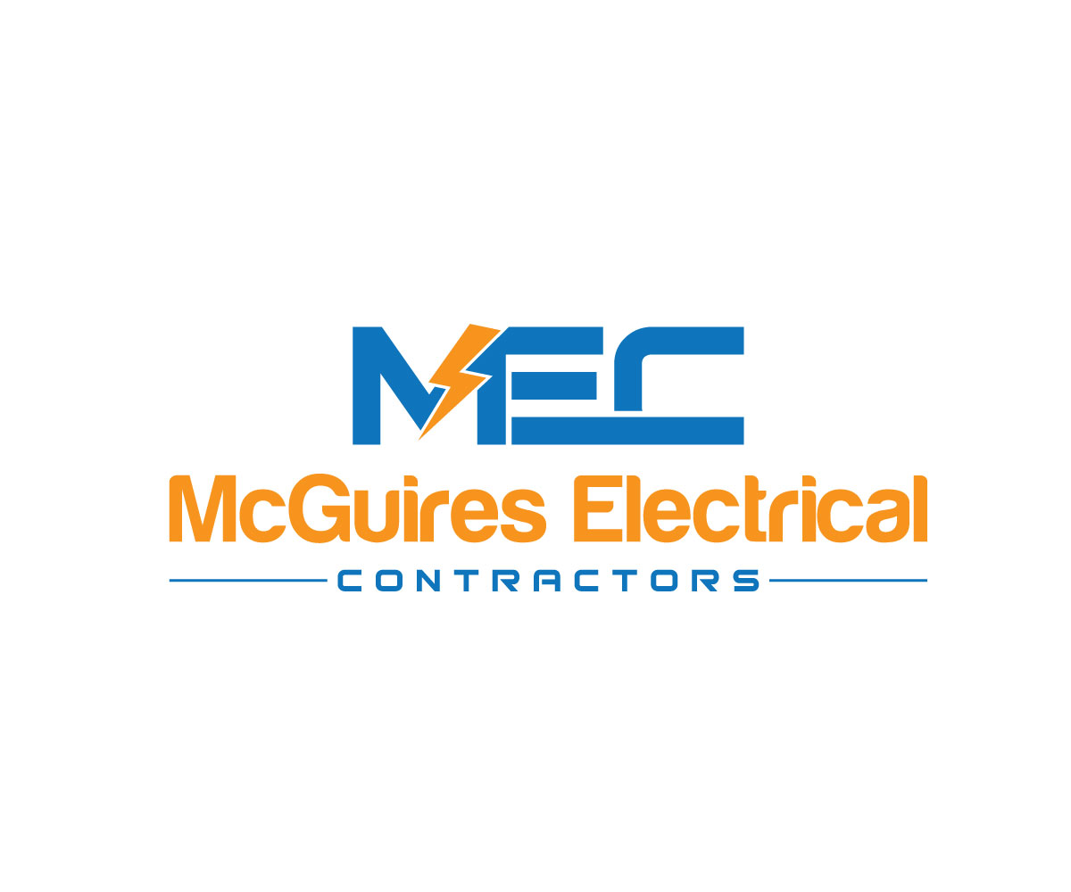 Elegant, Playful, Electrical Logo Design for MEC McGuires Electrical ...
