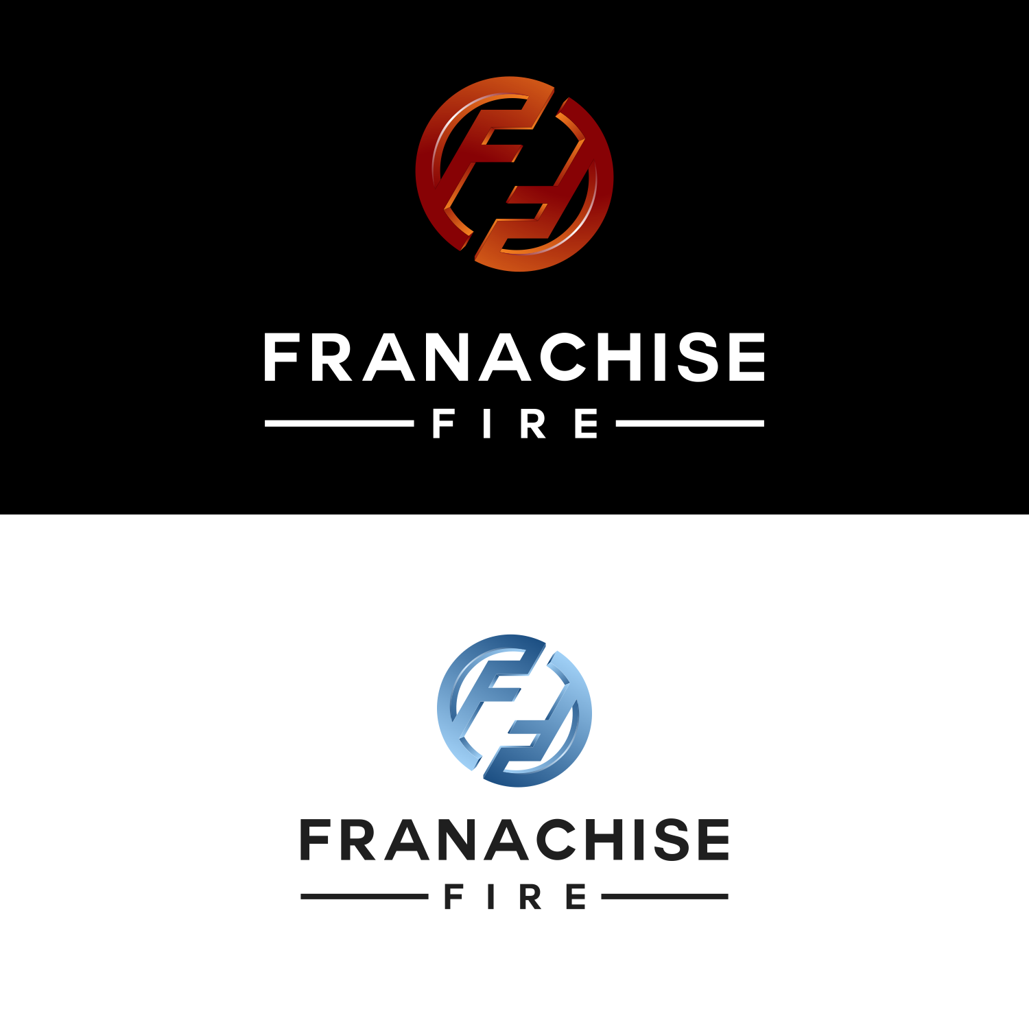 Bold, Modern, Broker Logo Design for FranchiseFire by Jroeh_Studio ...