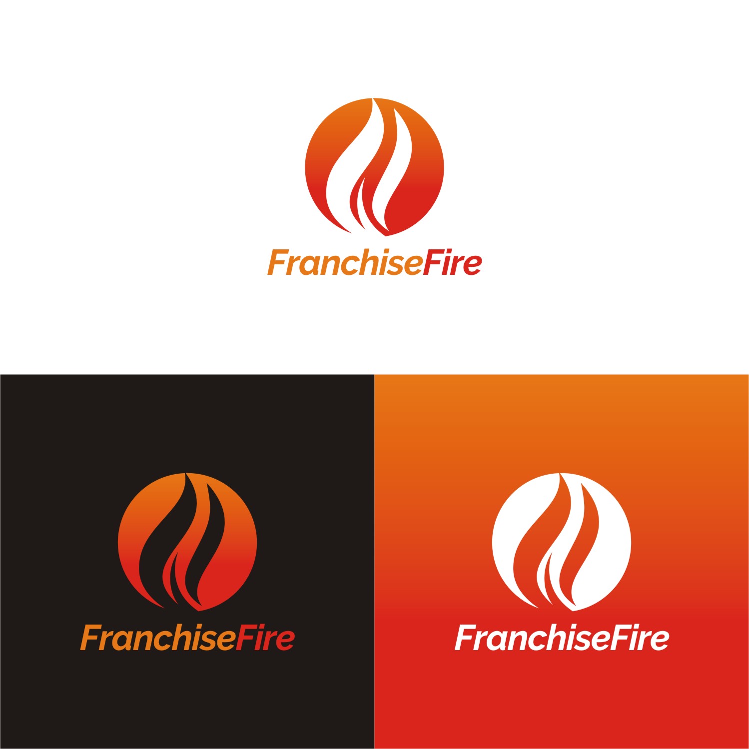 Bold, Modern, Broker Logo Design for FranchiseFire by Sushmaa | Design ...