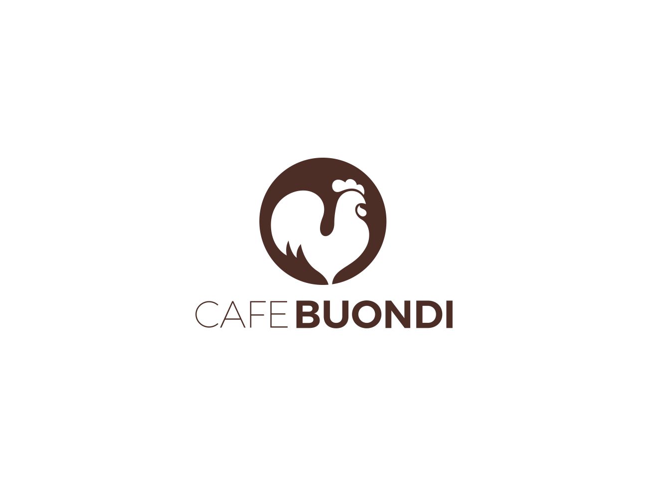 Upmarket, Bold, Restaurant Logo Design for Caffe' Buondi' Breakfast ...