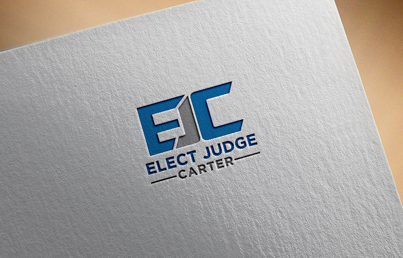 Bold, Serious, Political Logo Design for Elect Judge Carter by talha005 ...