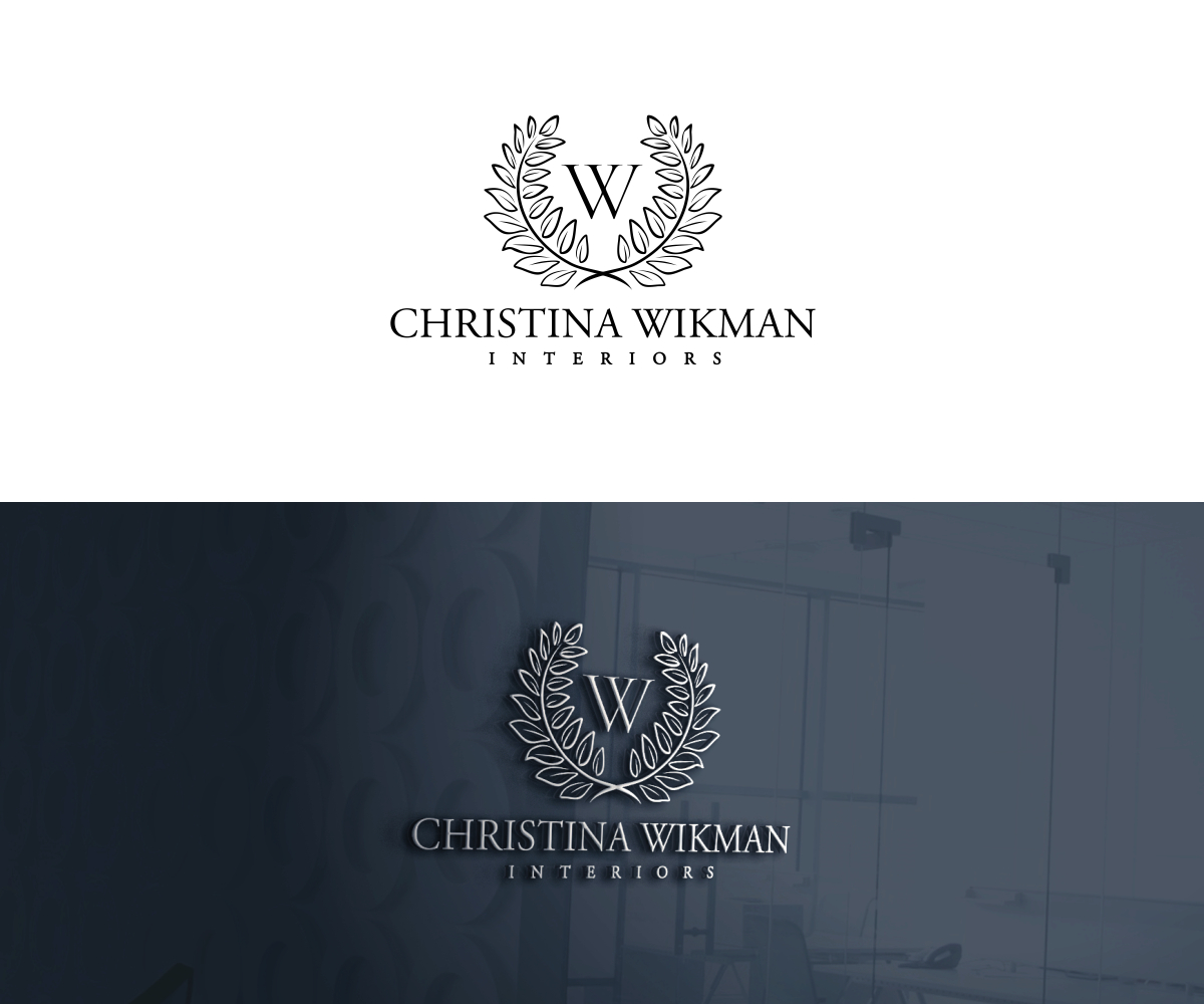 Elegant, Modern, Business Logo Design for Christina Wikman Interiors by ...