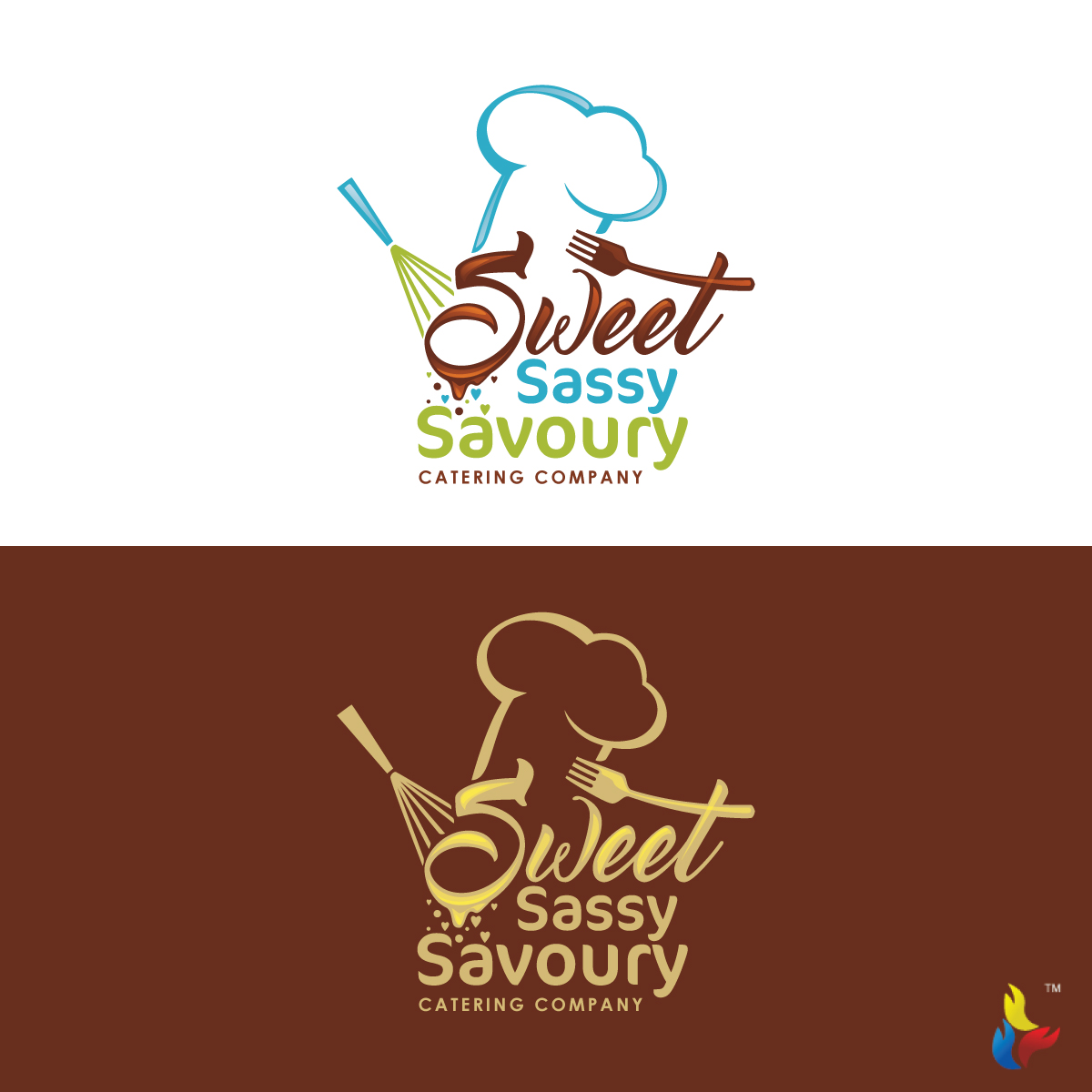 Catering Logo Design for Sweet Sassy Savoury catering cie or company by ...