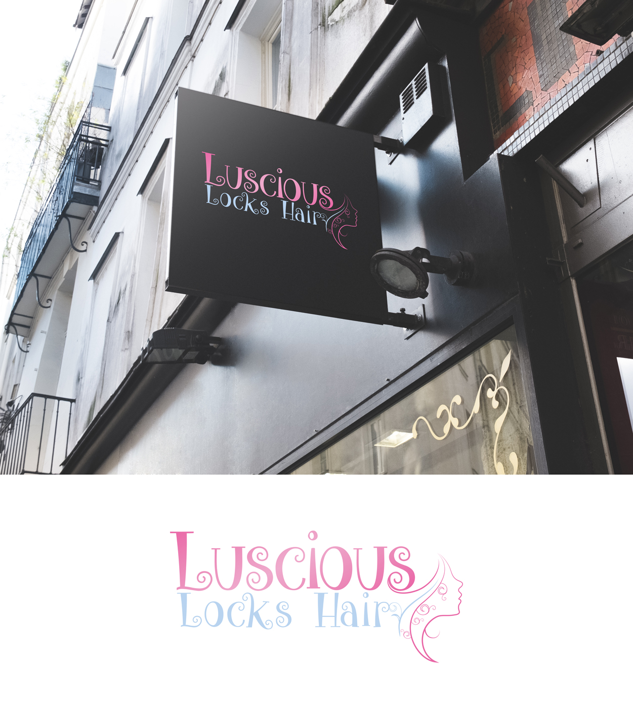 Upmarket, Conservative, Hair And Beauty Logo Design for Luscious Locks ...