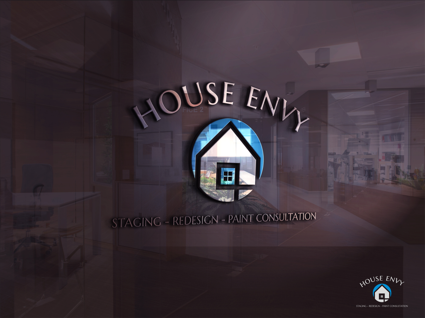 Upmarket, Bold, Business Logo Design for House Envy Staging . Redesign ...