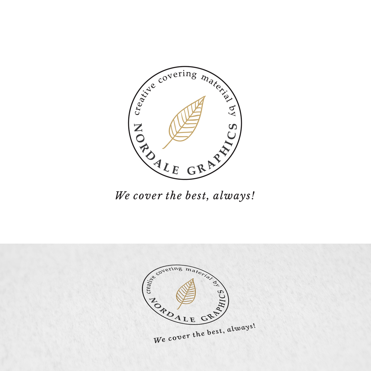 Wholesale Logo Design for Creative Covering Material by Nordale ...